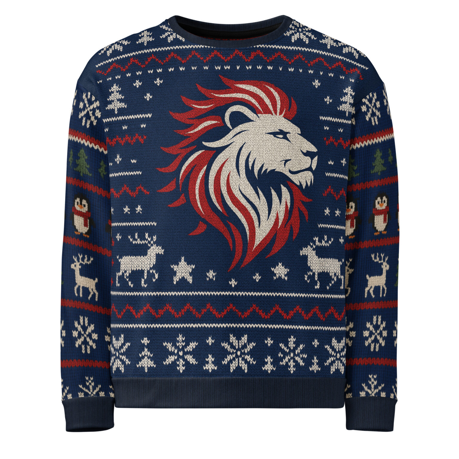 Lions USA & Affiliates Ugly Holiday Sweater – Servant Hero Store