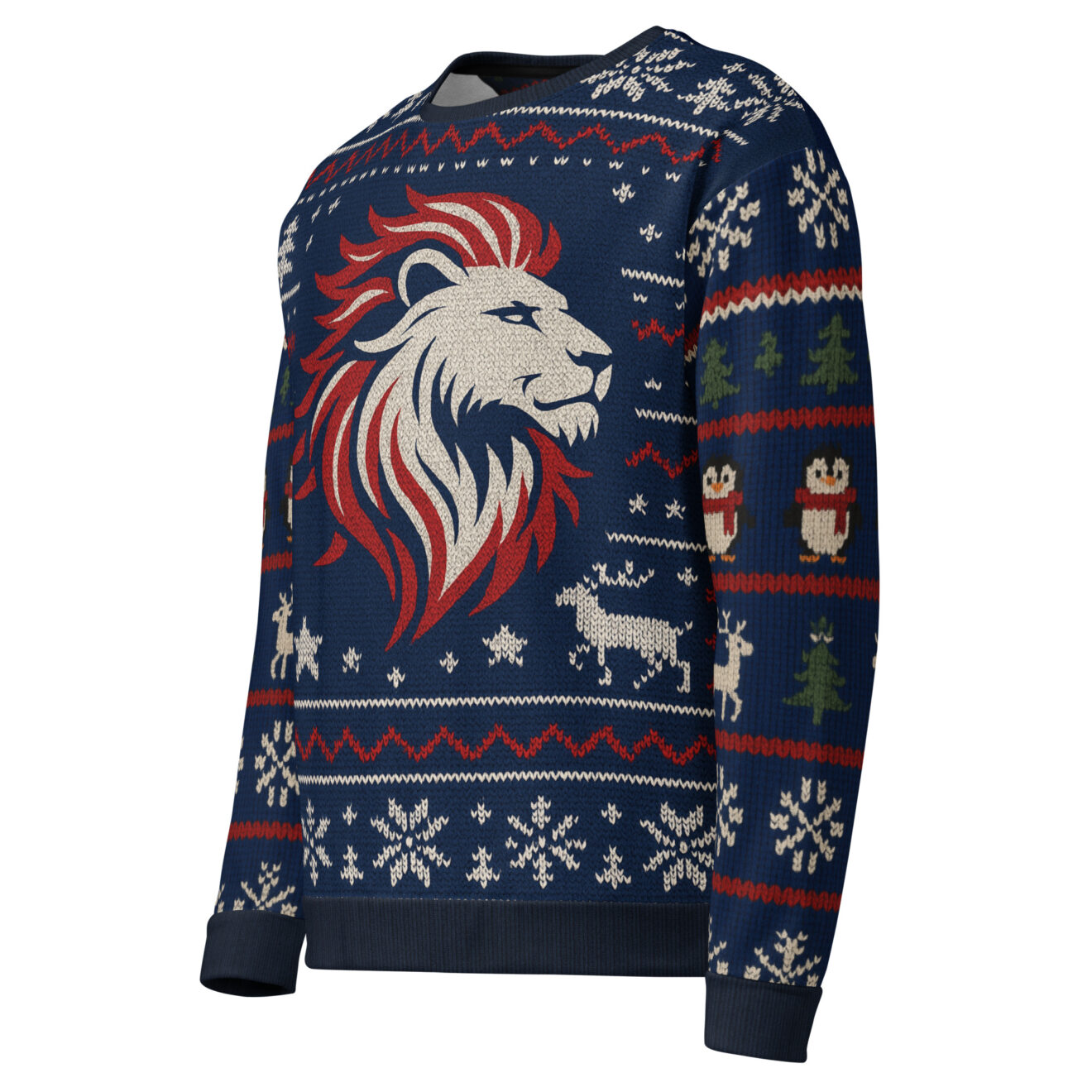 Lions USA & Affiliates Ugly Holiday Sweater – Servant Hero Store